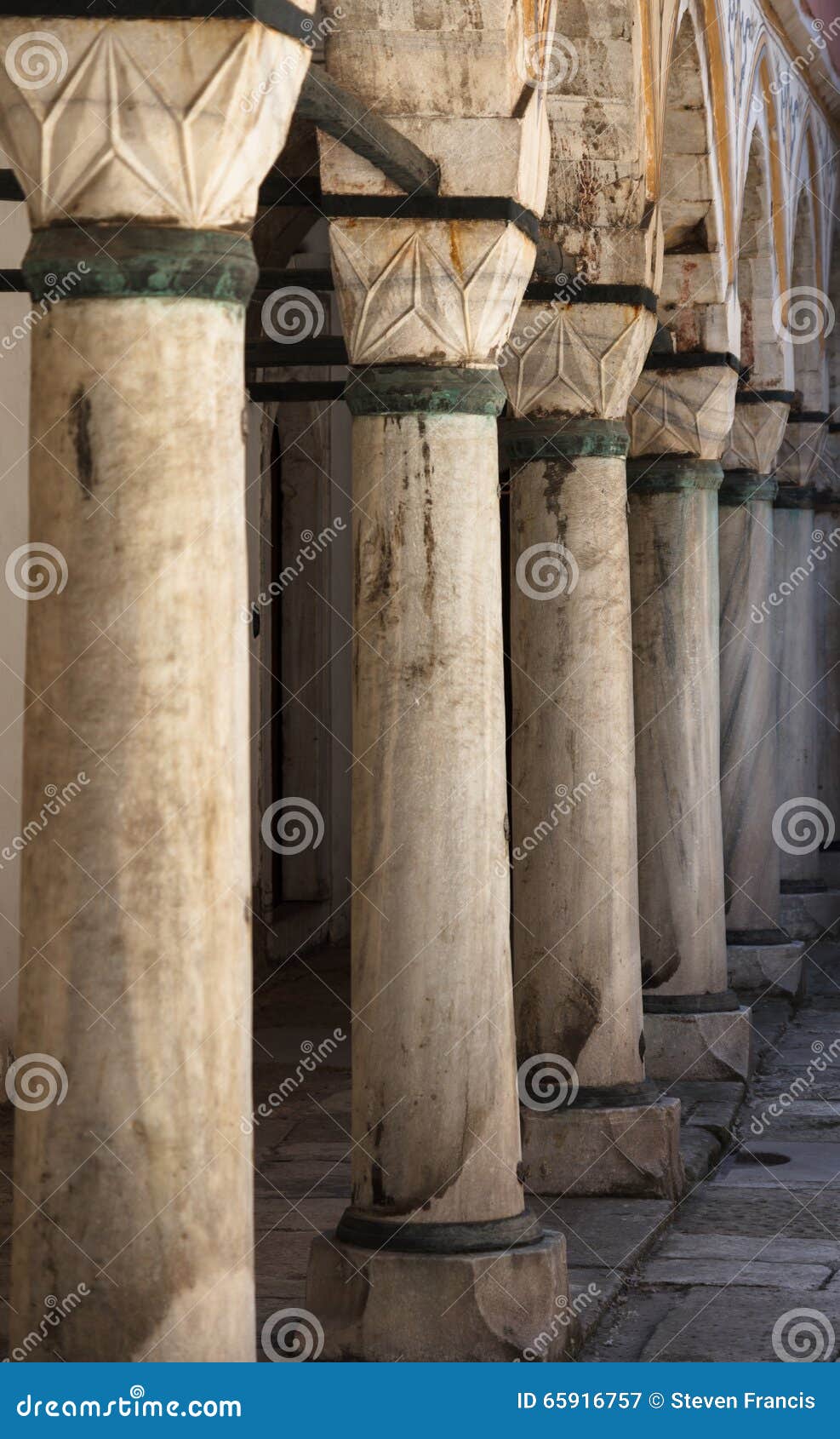 Topkapi palace pillars stock image. Image of museum, sultan - 65916757