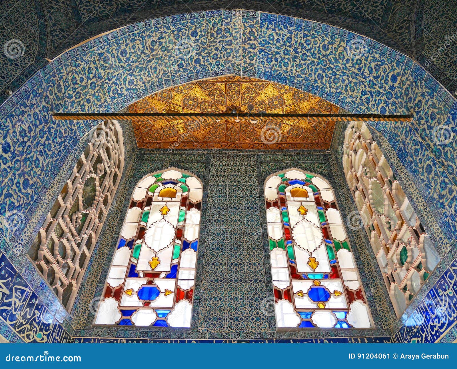 Topkapi Palace S Interior, Istanbul, Turkey Editorial Photo - Image of ...