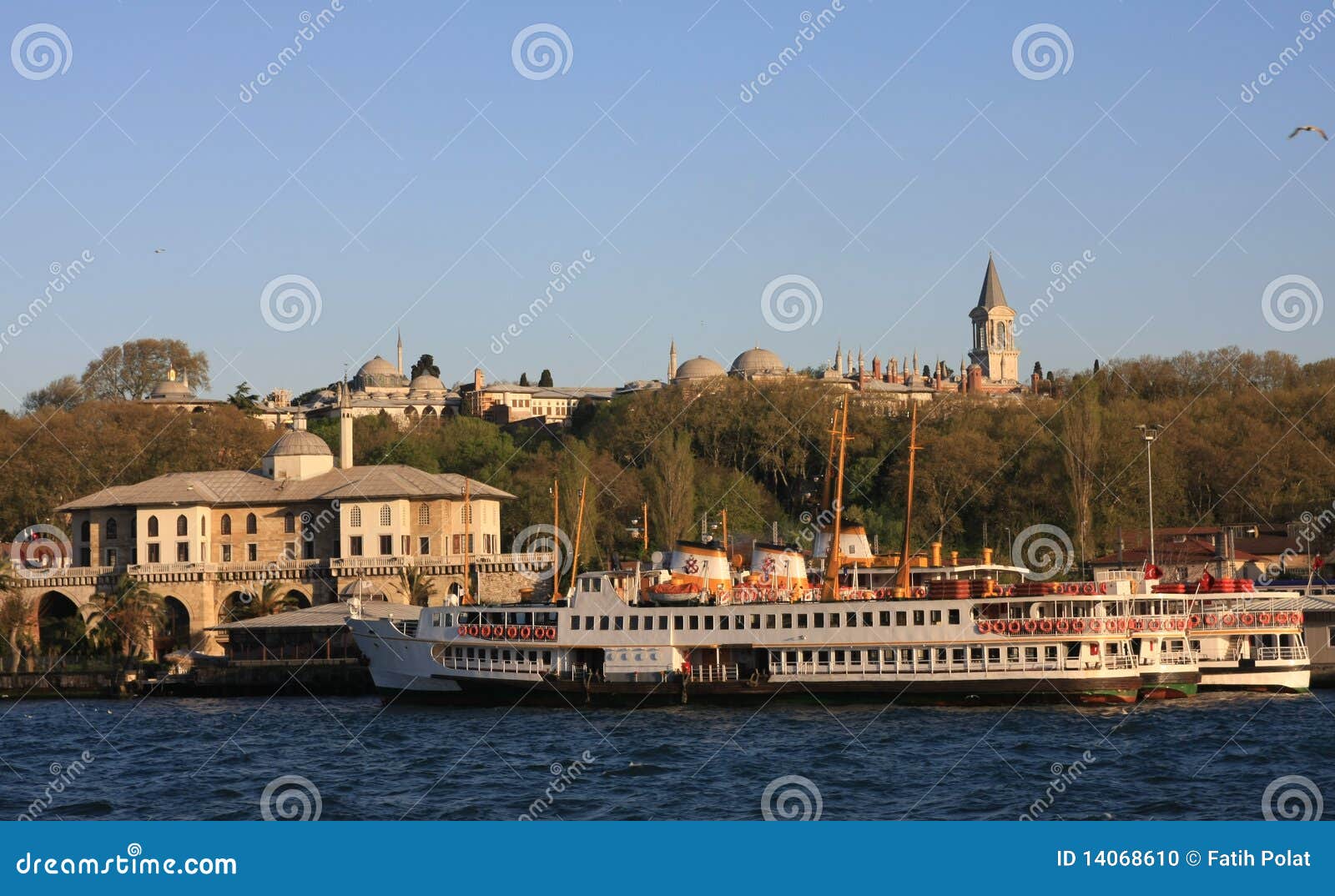 Topkapi Palace at Sunset, Istanbul Stock Photo - Image of bosporus ...