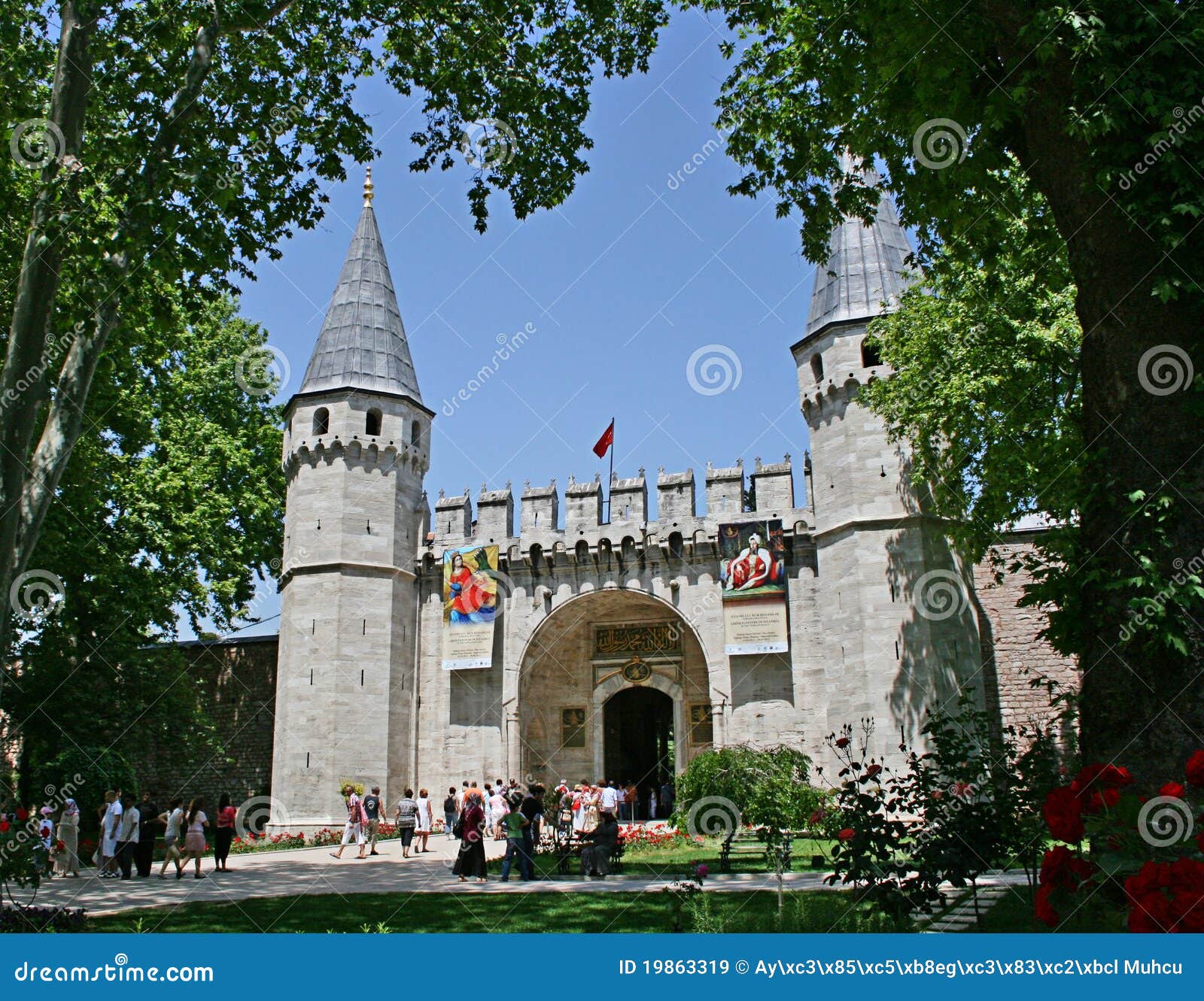 Topkapi Palast stockbild. Bild von marmor, architektur - 19863319