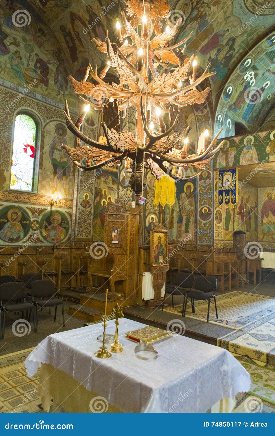 Priest Table Arrange for a Wedding Stock Image - Image of christ, book ...