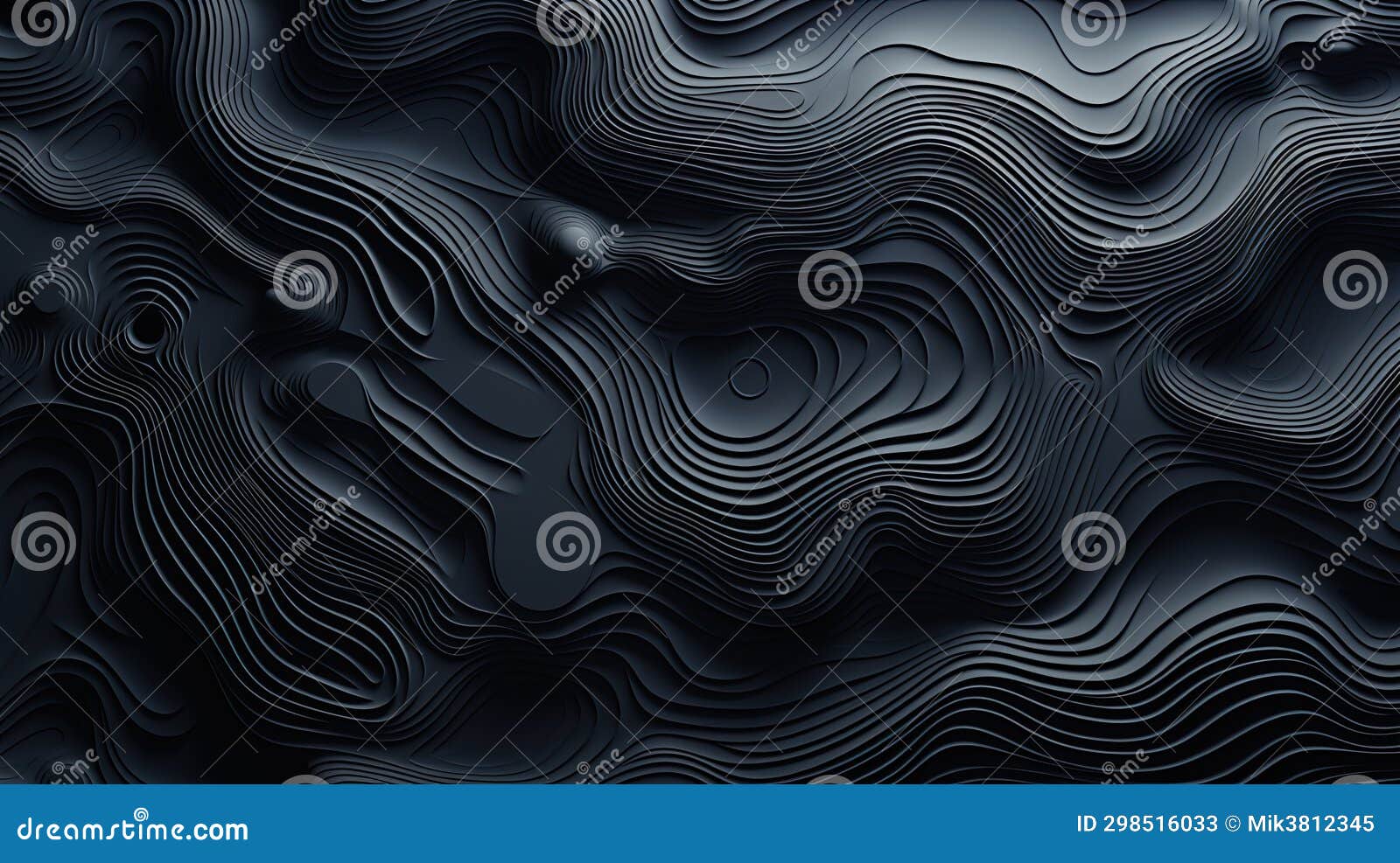 Topographic Contour for Background. Stock Illustration - Illustration of shape, technology ...