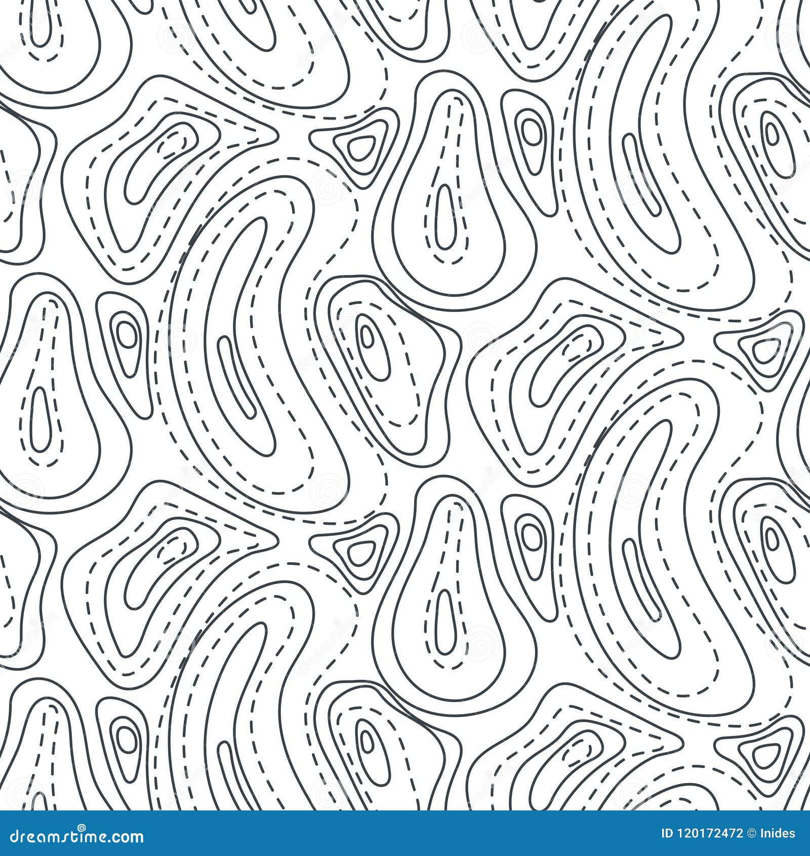 Topographic Contour Map Line Abstract Seamless Pattern. Stock Vector ... Topographic Contour Map Line Abstract Seamless Pattern. Stock Vector ...
