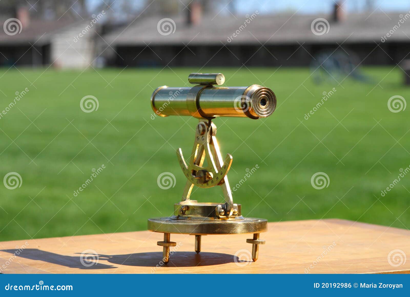 Topographic device stock photo. Image of tripod, fashioned - 20192986