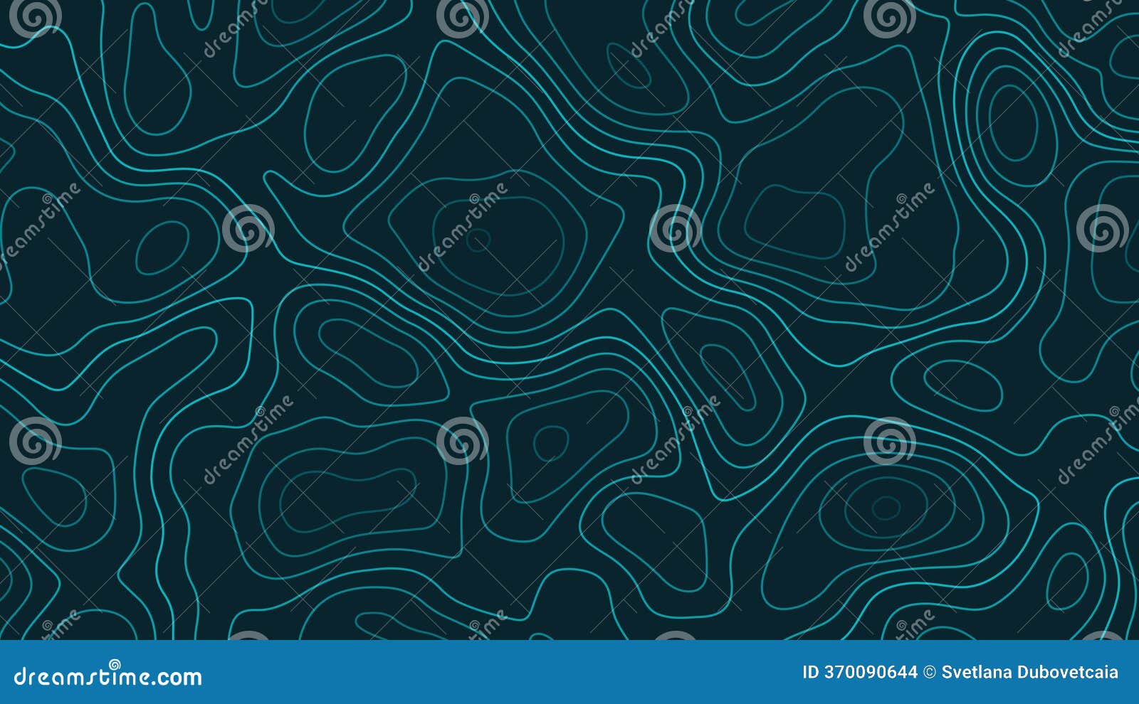 Topographic Line Map Patterns. Orange Contour And Textured Background ...