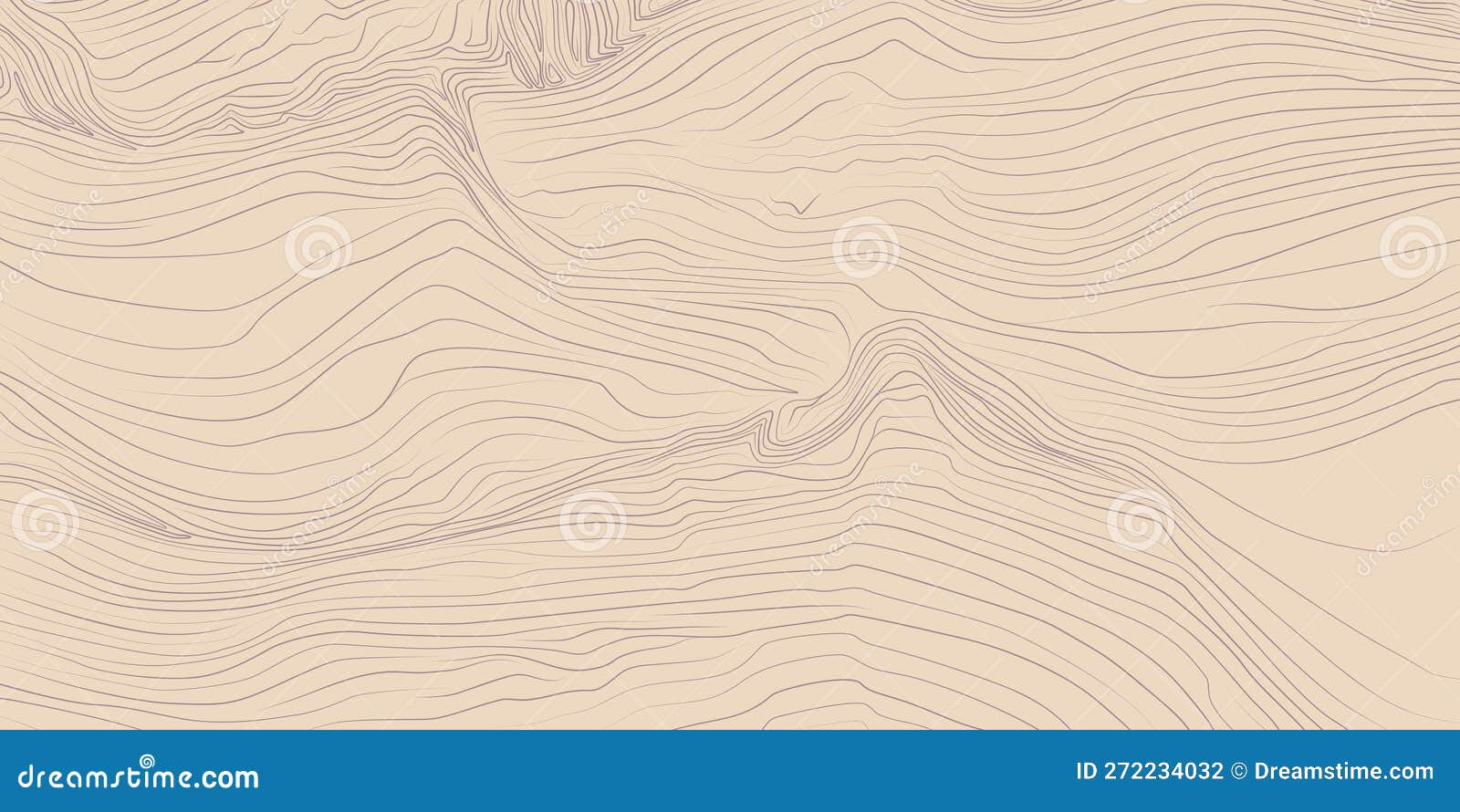 Topographic Line Contour Map Background. Geographic Abstract Flat ...
