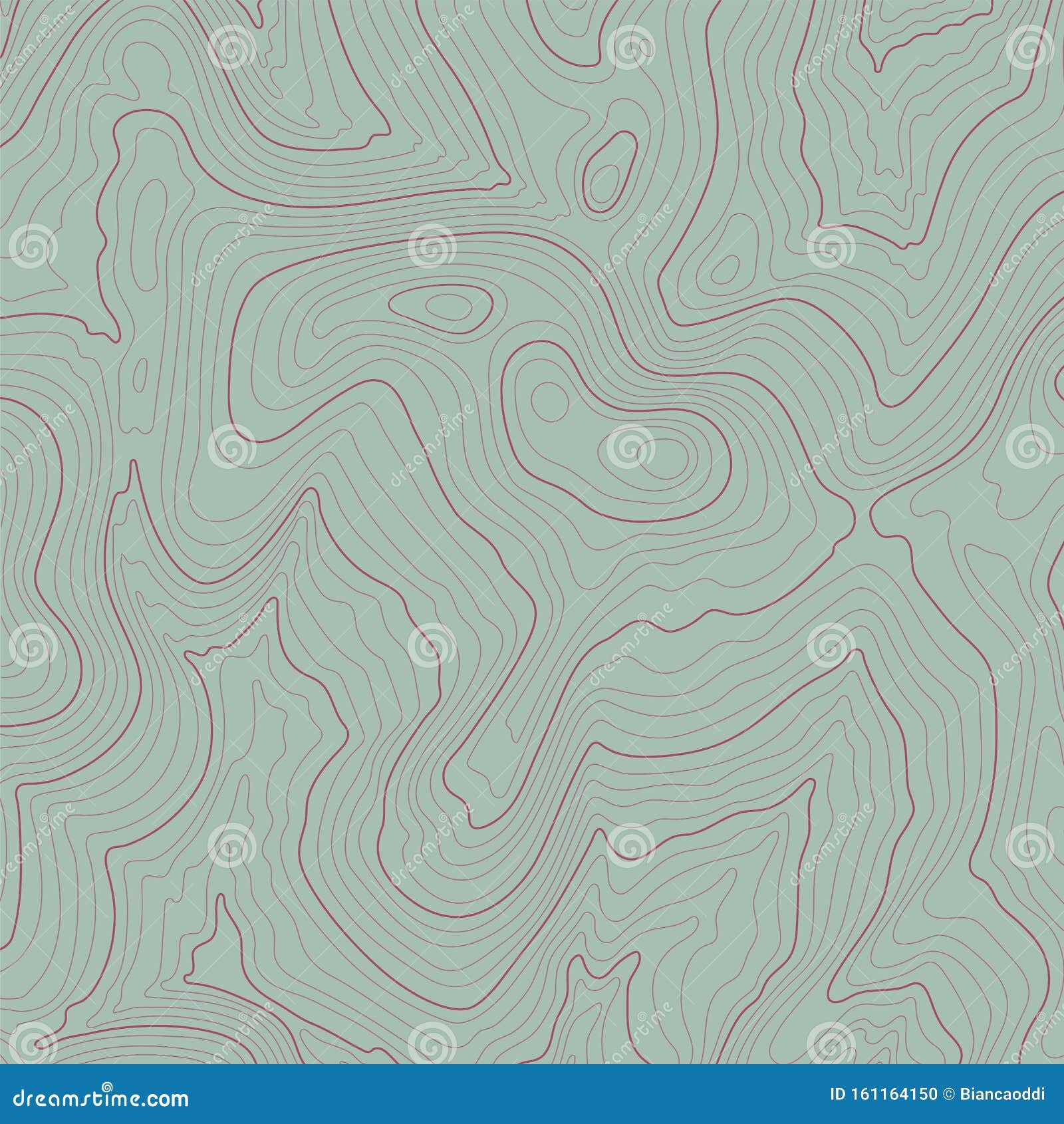 Topographic Line Contour Map Background Geographic Grid Map Stock