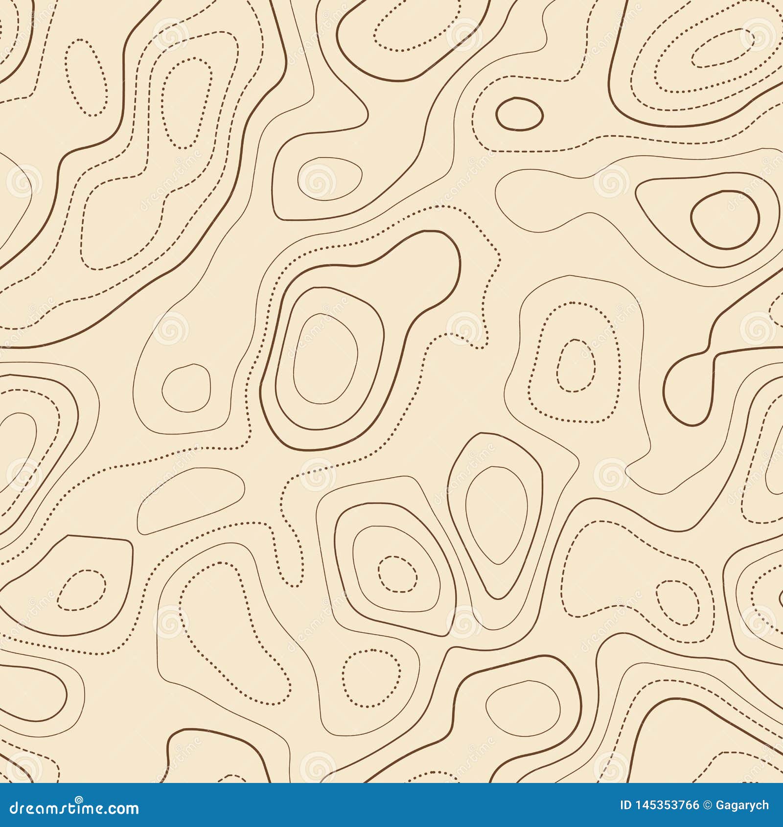 Topographic map. stock vector. Illustration of relief - 145353766