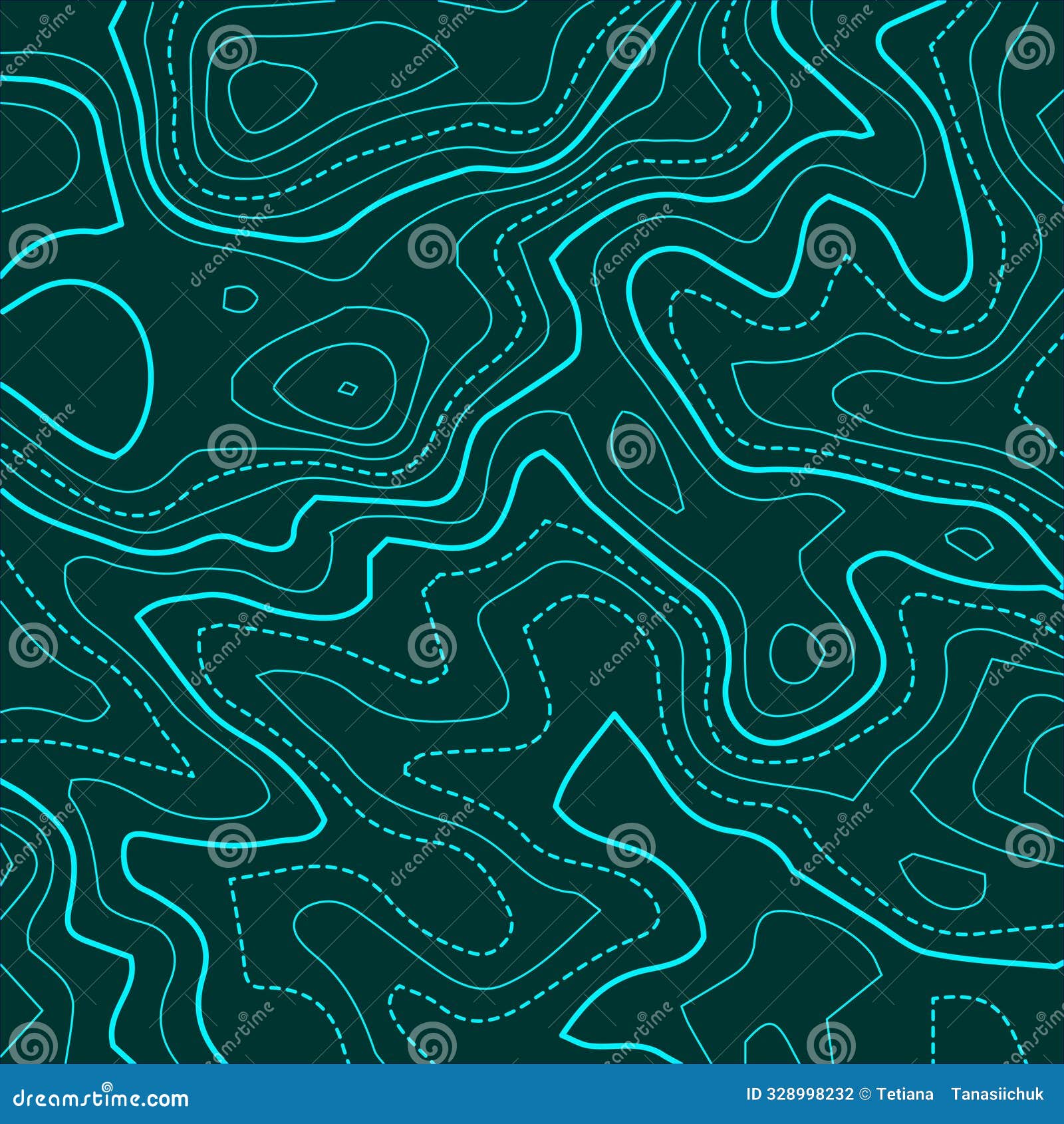 Topographic Map Background. Generating a Terrain Elevation Map. Grid Map. Contour Map. Valleys ...