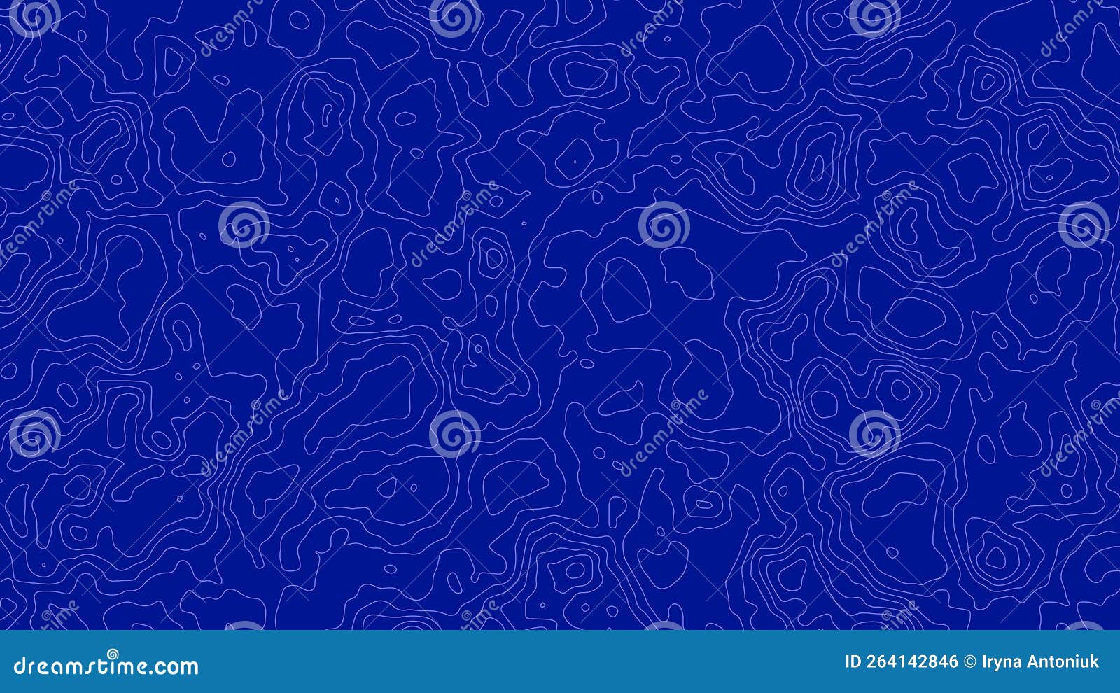 Topographic Map Patterns Dark Topography Line Map Outdoor Vector Background Editable Stroke