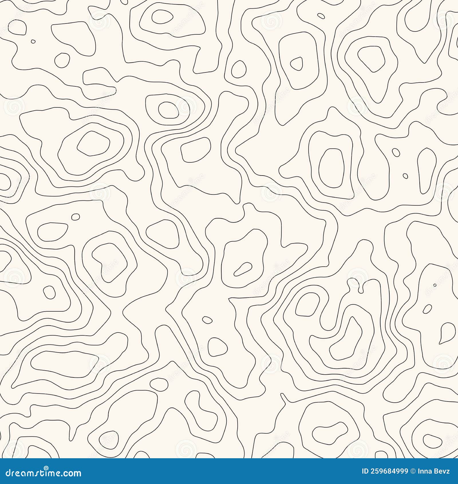 Topographic Map Background. Geographic Grid. Vector Image Stock Vector ...