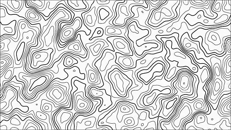 Topographic Map Background. Grid Map. Abstract Vector Illustration ...