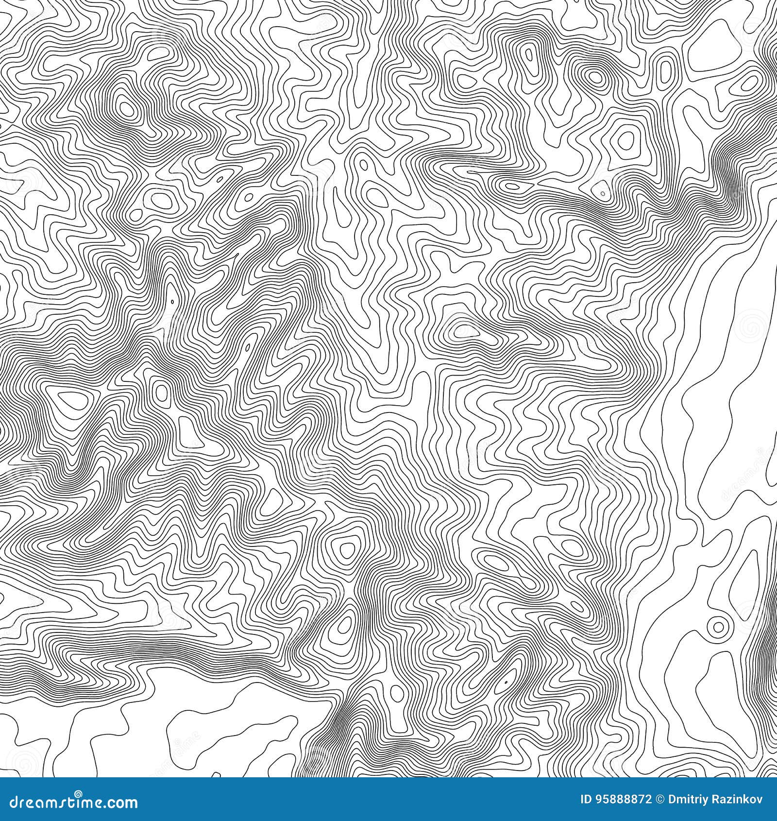 Topographic Map Background with Space for Copy . Line Topography Map ...