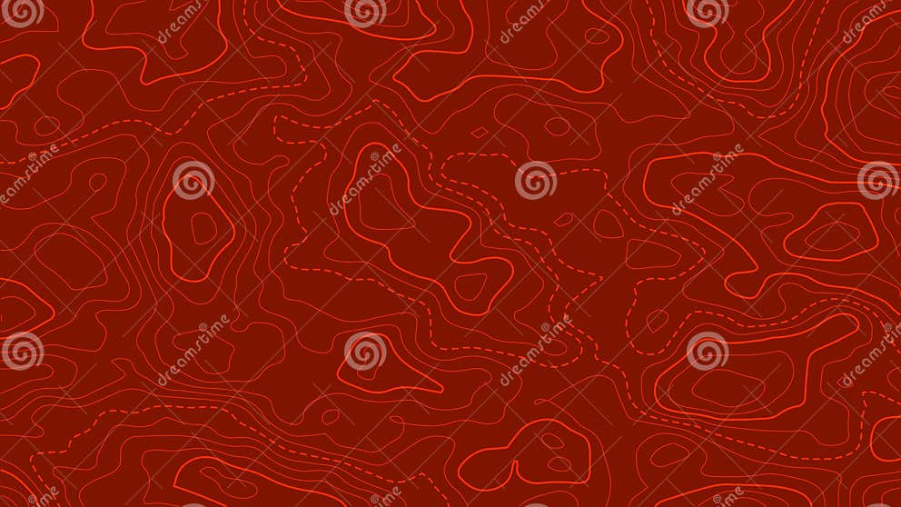 Topographic Map Background. Terrain Height Map Generation. Grid Map ...