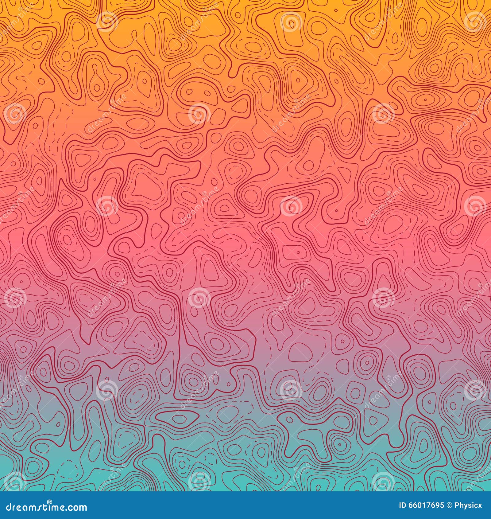 Topographic map background stock vector. Illustration of geometric ...