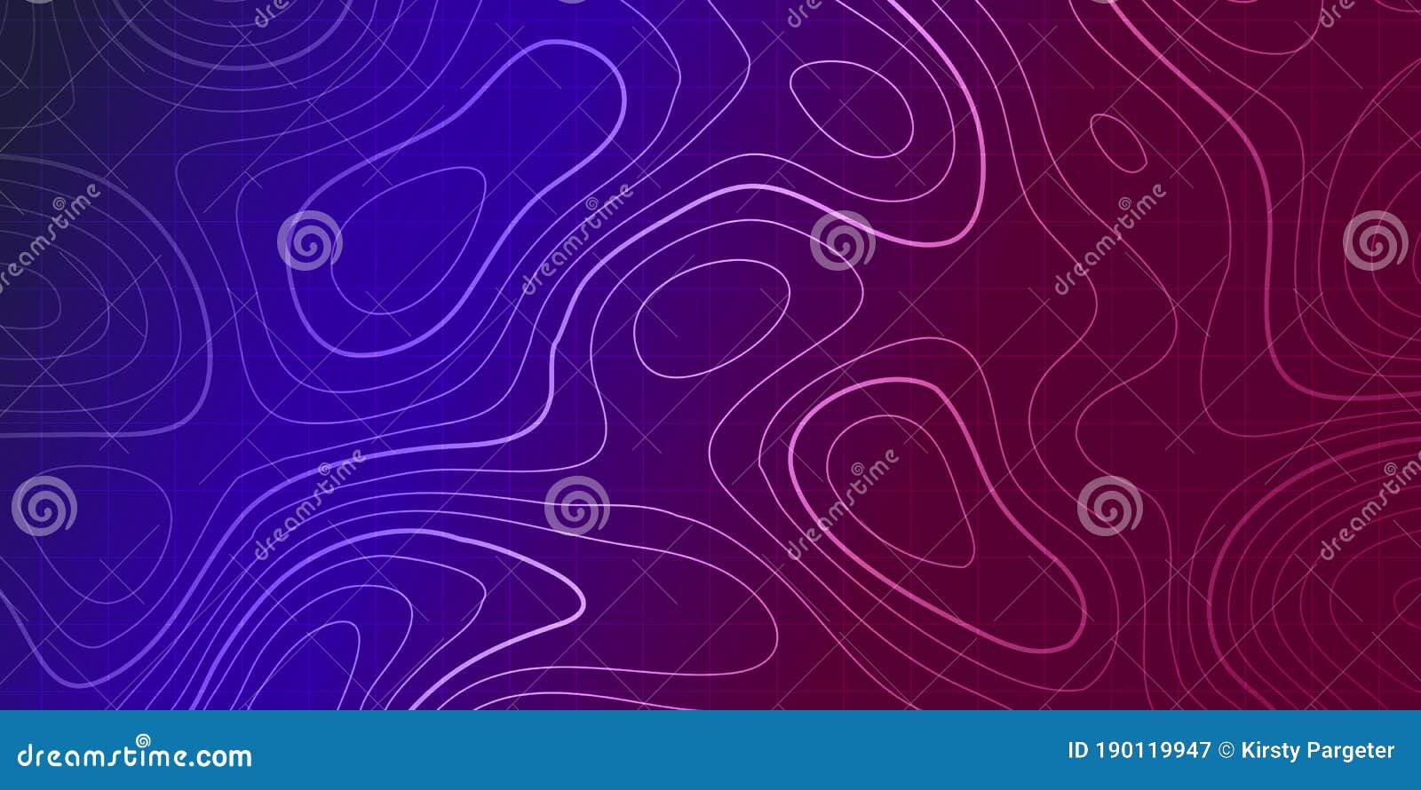 Topographic Map Banner Design Stock Vector - Illustration of diagram ...