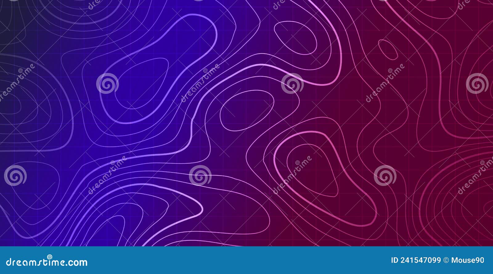 Topographic map banner stock vector. Illustration of topology - 241547099