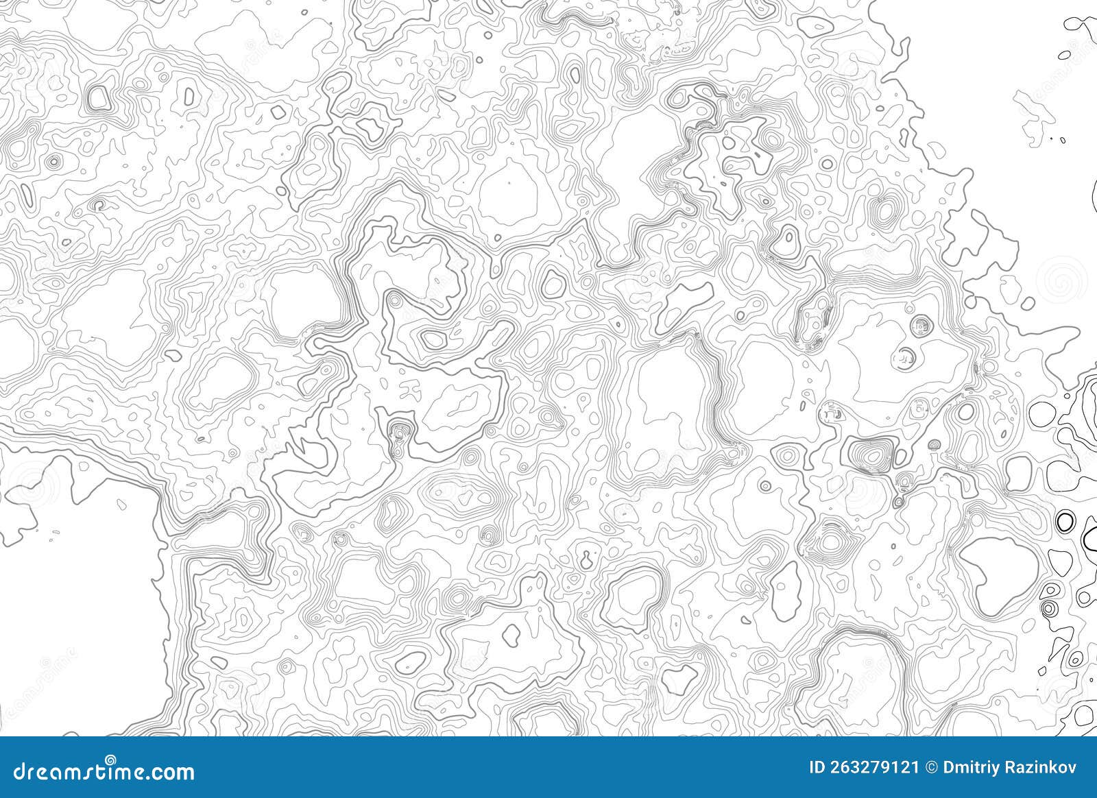 Topographic Map Contour Background. Topo Map with Elevation. Contour ...