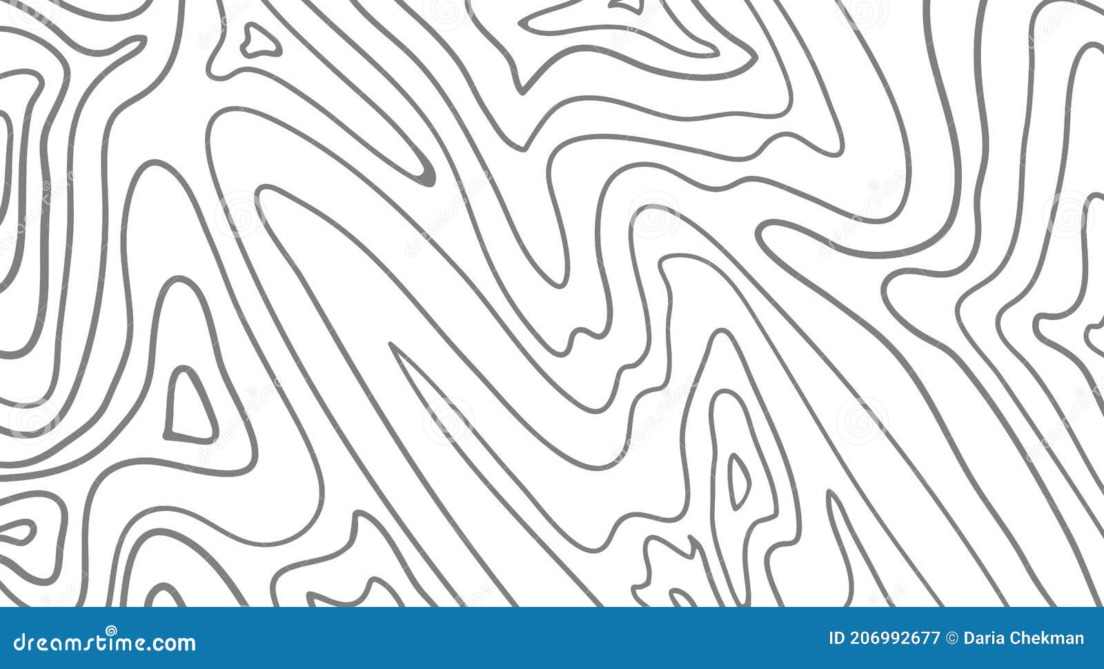 Topographic Map Contour Vector Mountains. Relief Background. Contour ...