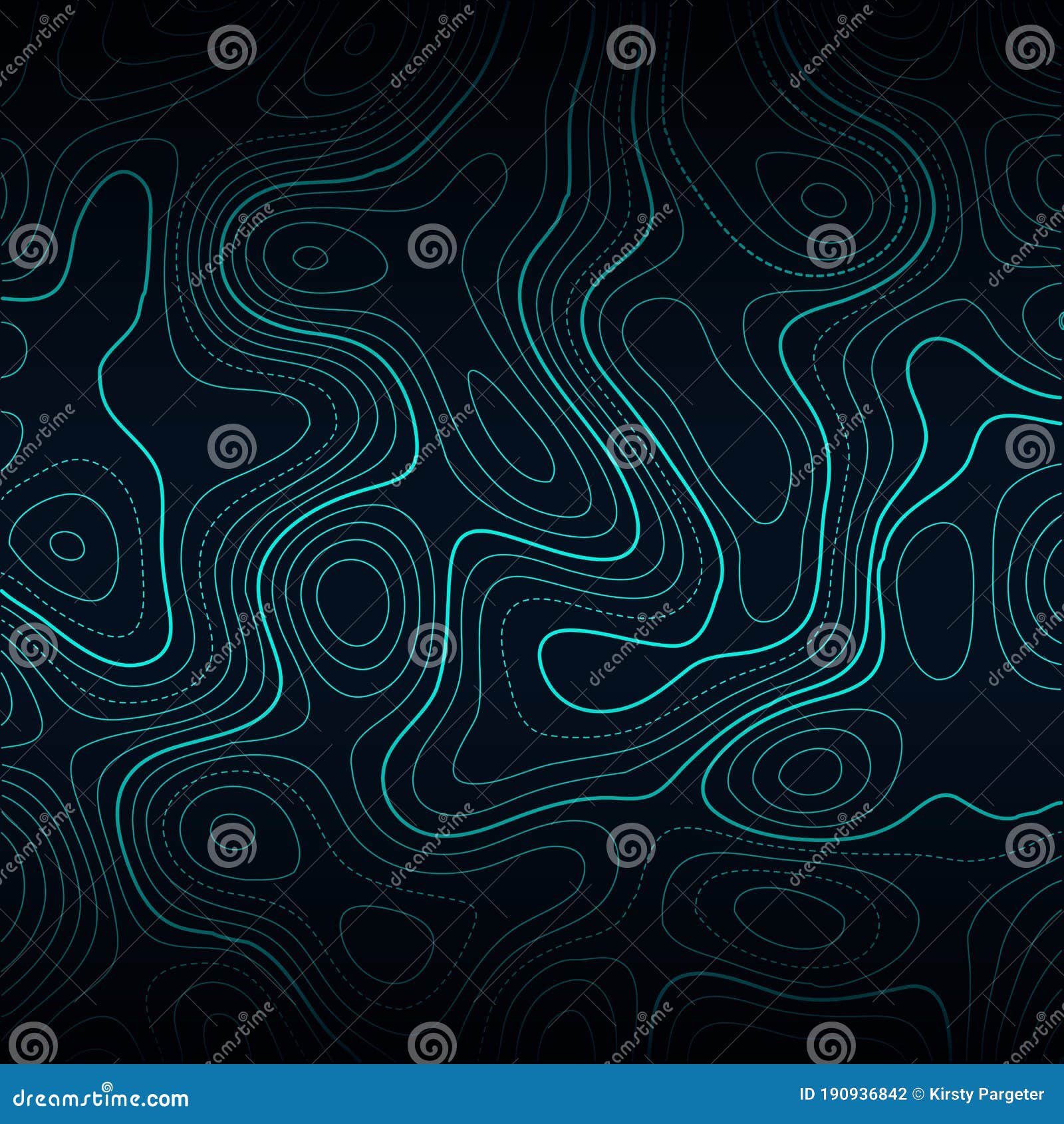 Topographic map design stock vector. Illustration of grid - 190936842