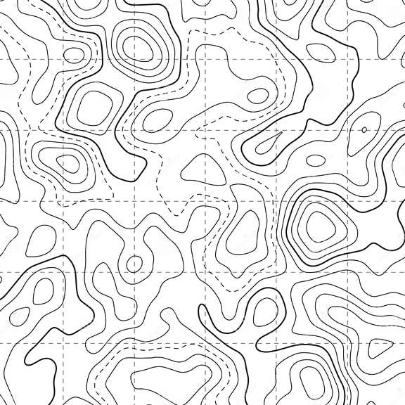 Topographic Map Diagram Pattern Background Stock Vector - Illustration ...