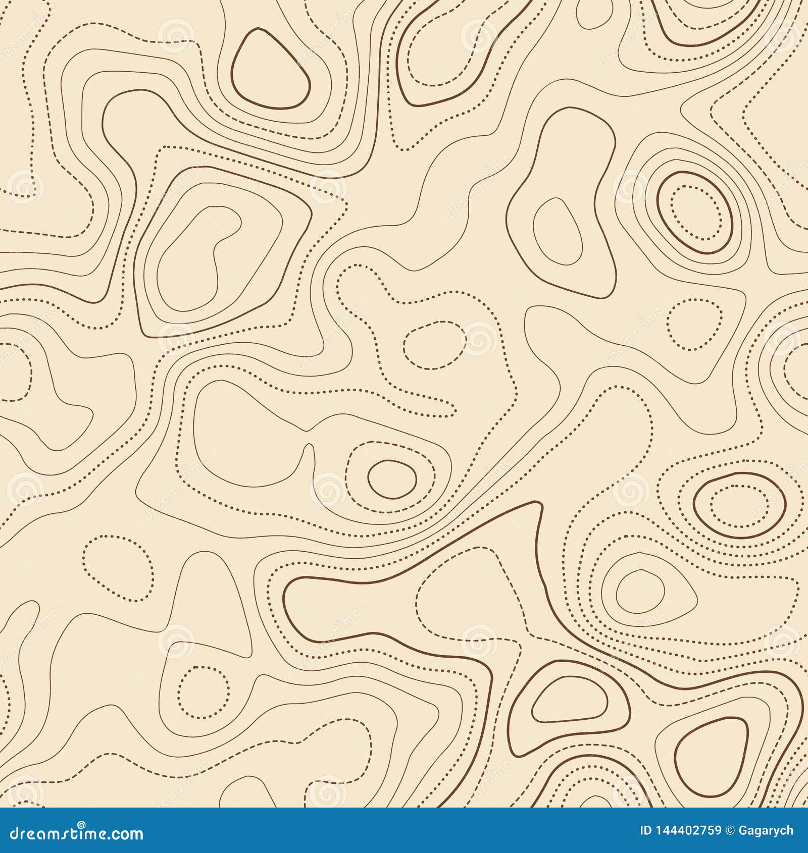 Topographic map lines. stock vector. Illustration of outline - 144402759