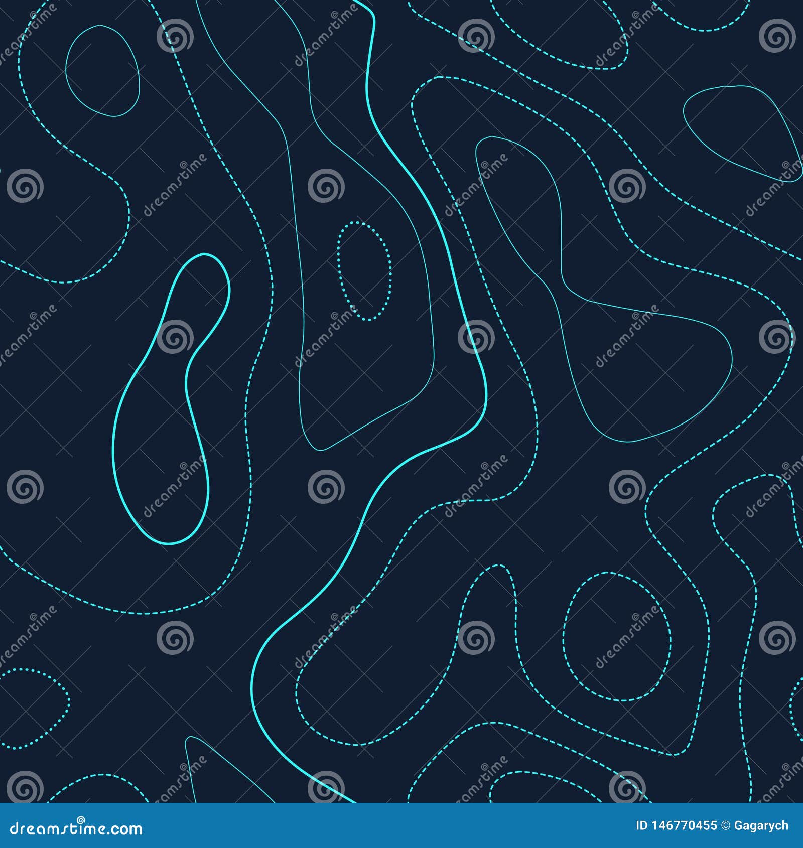 Topographic map lines. stock vector. Illustration of landscape - 146770455