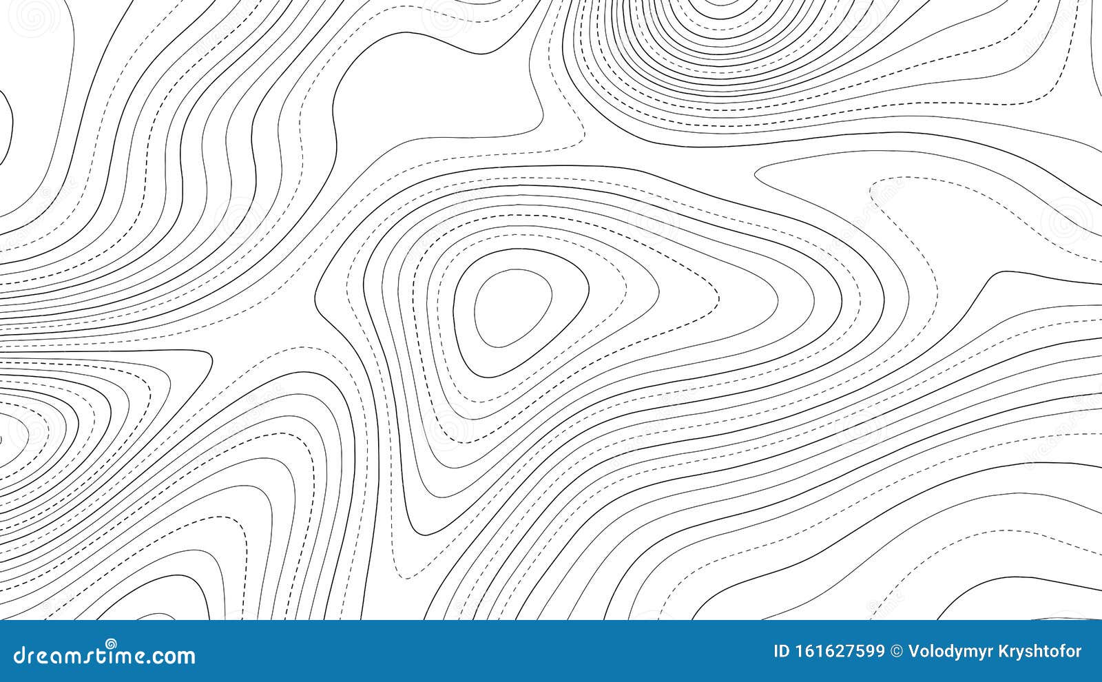 Topographic Map Lines Background. Abstract Vector Illustration Stock ...