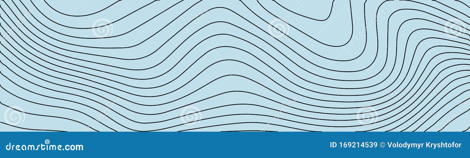 Topographic Map Lines Background. Abstract Vector Illustration Stock ...