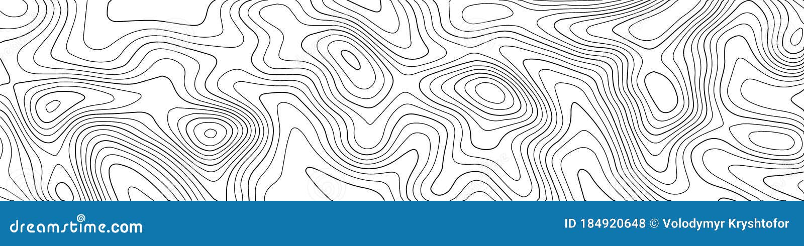 Topographic Map Lines Background. Abstract Vector Illustration Stock ...