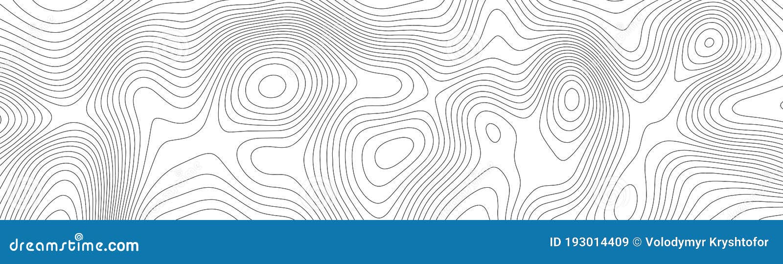 Topographic Map Lines Background. Abstract Vector Illustration. Stock ...