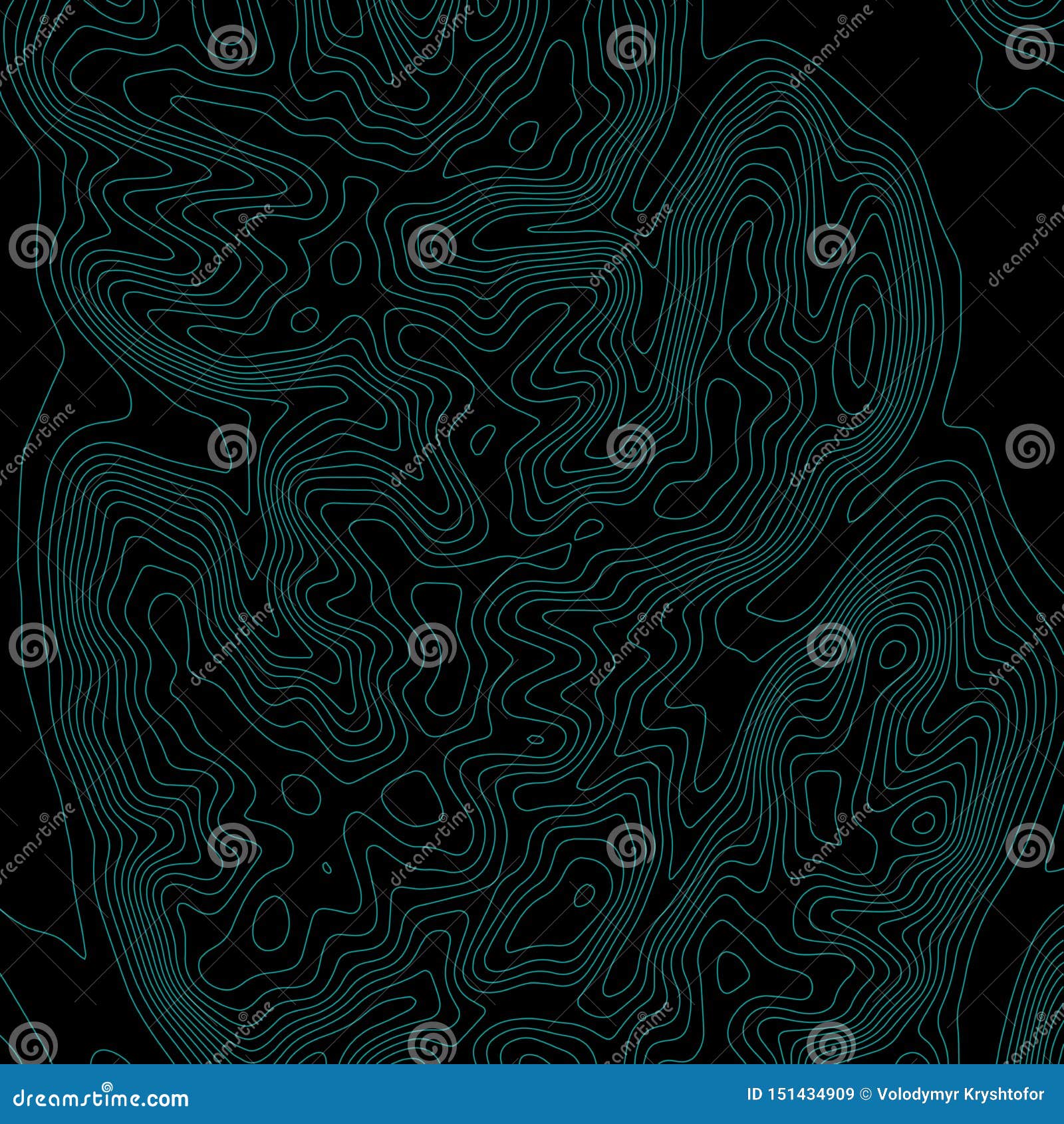 Topographic Map Lines Background. Vector Illustration Stock Image ...