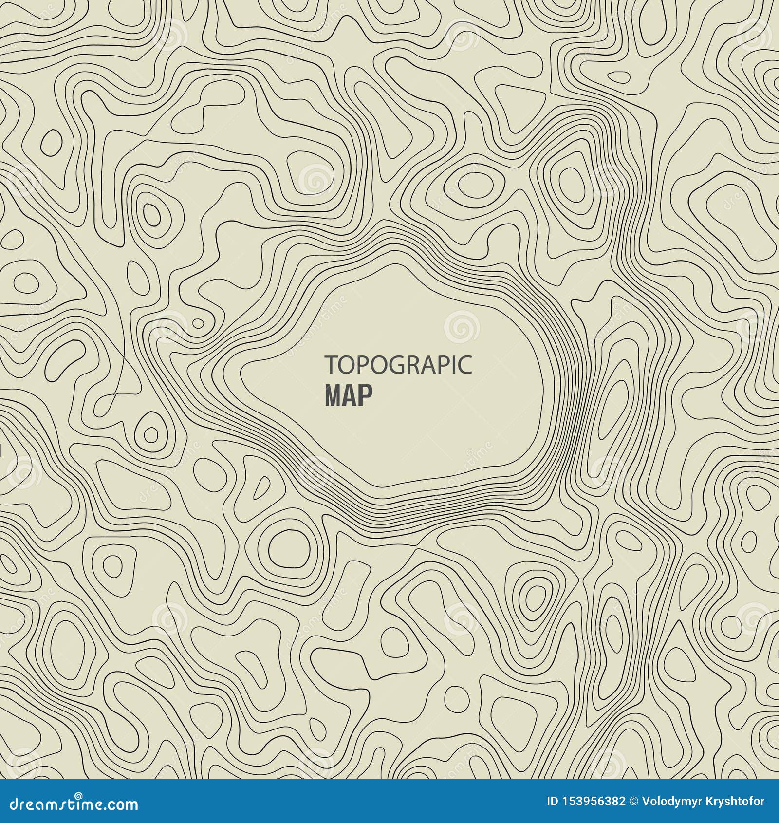 Topographic Map Lines Background. Vector Illustration Stock Photo ...