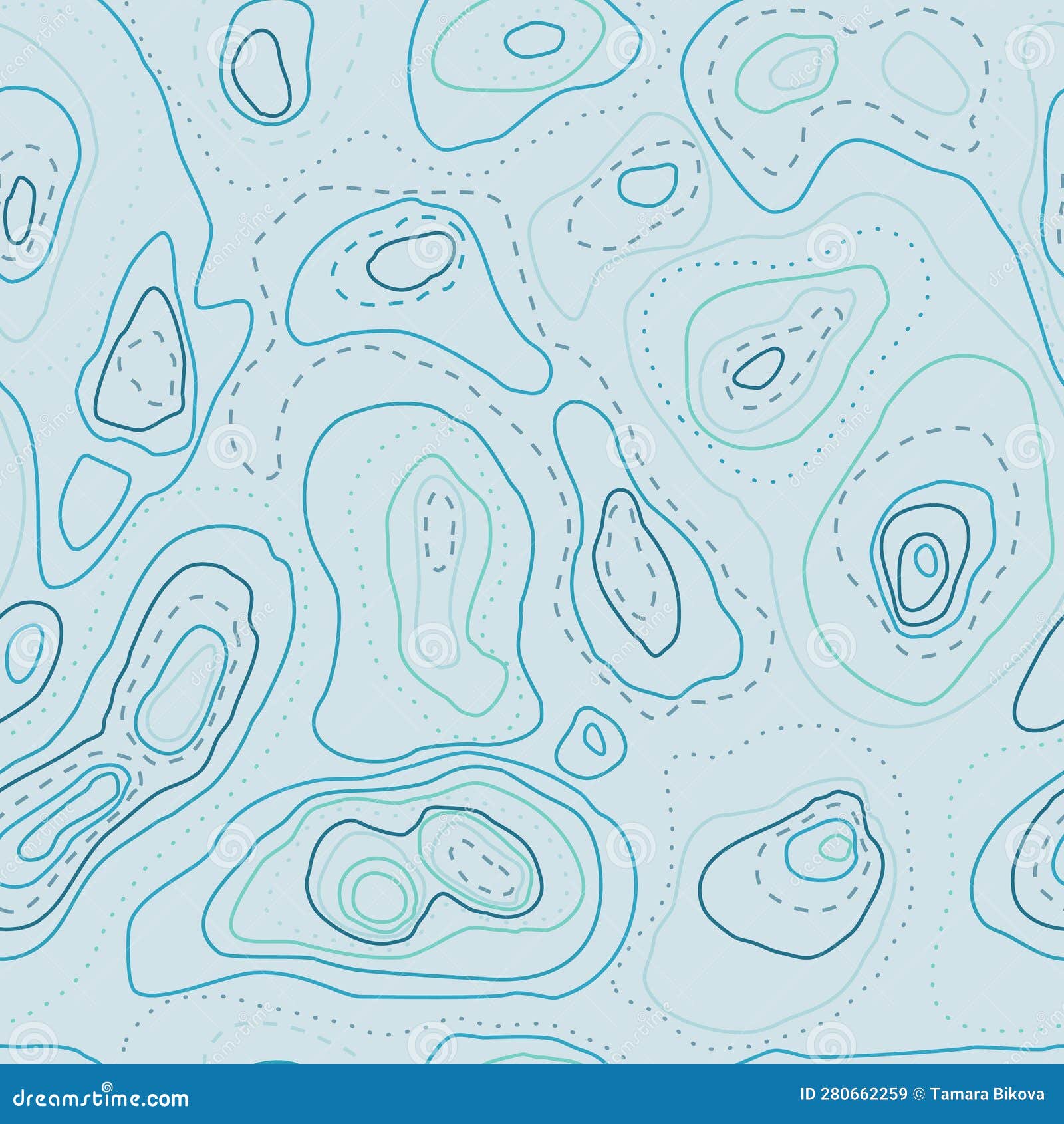 Topographic Map Lines Vector Abstract Stock Vector - Illustration of ...