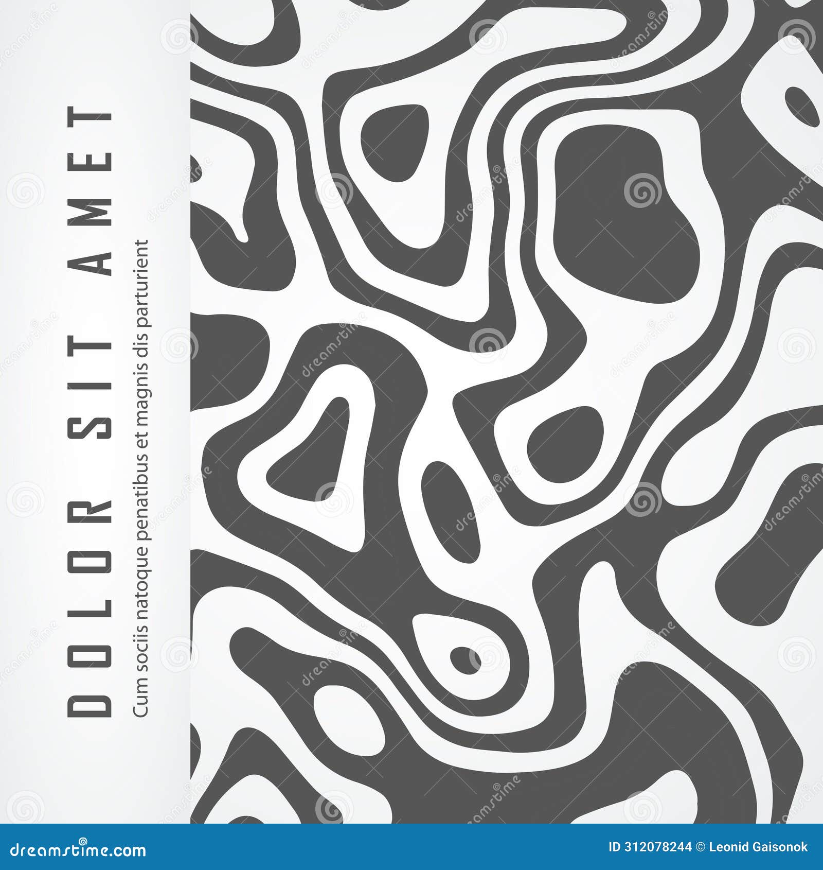 Topographic Map Patterns. Abstract Map Pattern. Topography Line Stock ...