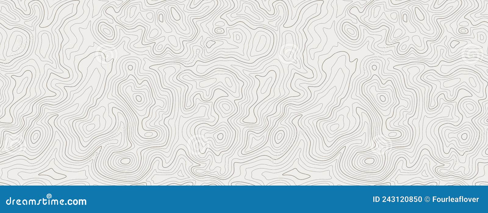 Topographic Map Patterns, Topography Line Map. Outdoor Vector ...