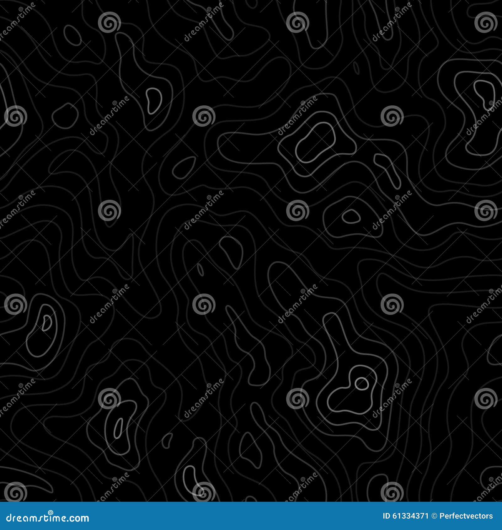 Topographic Map Seamless Pattern Stock Vector - Illustration of area ...