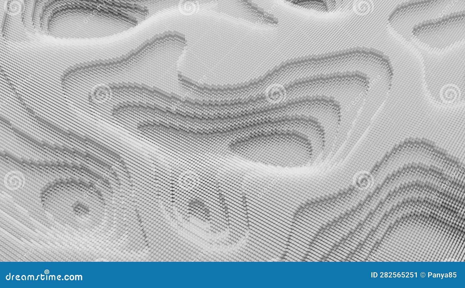 Topographic Map, Terrain Like Abstract Backdrop. Fractal Background ...