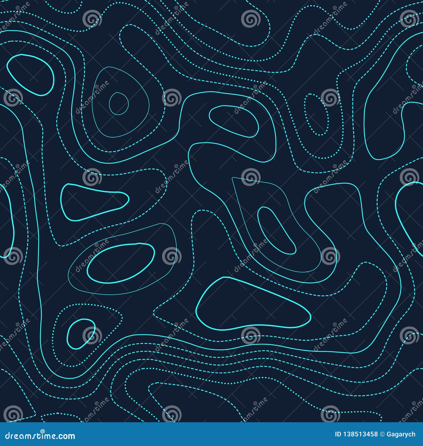 Topographic map. stock vector. Illustration of graphic - 138513458