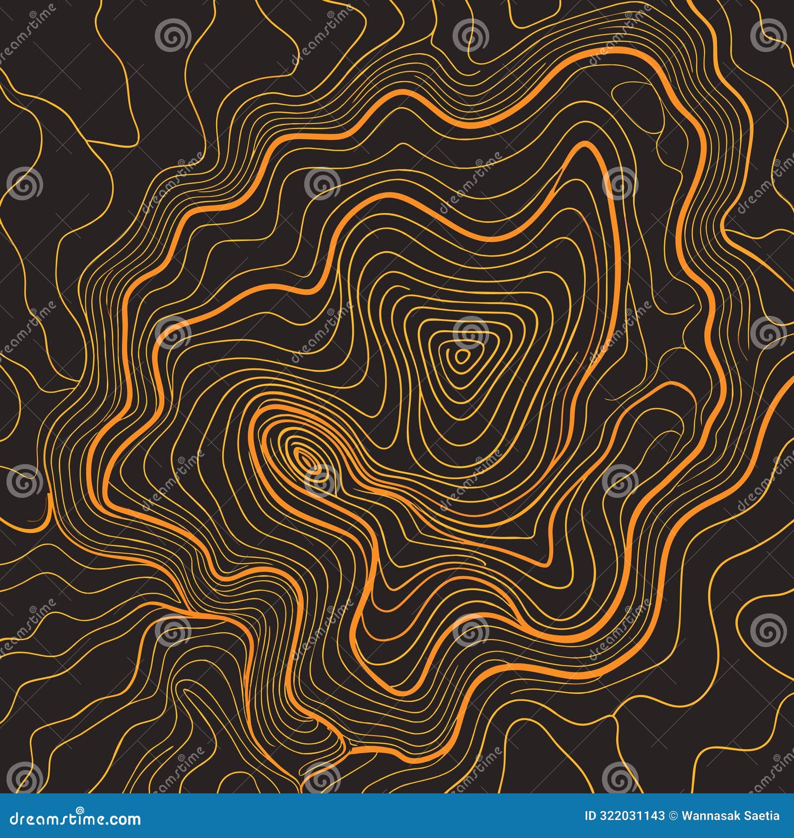 Topographic Map. Vector Illustration Stock Vector - Illustration of ...