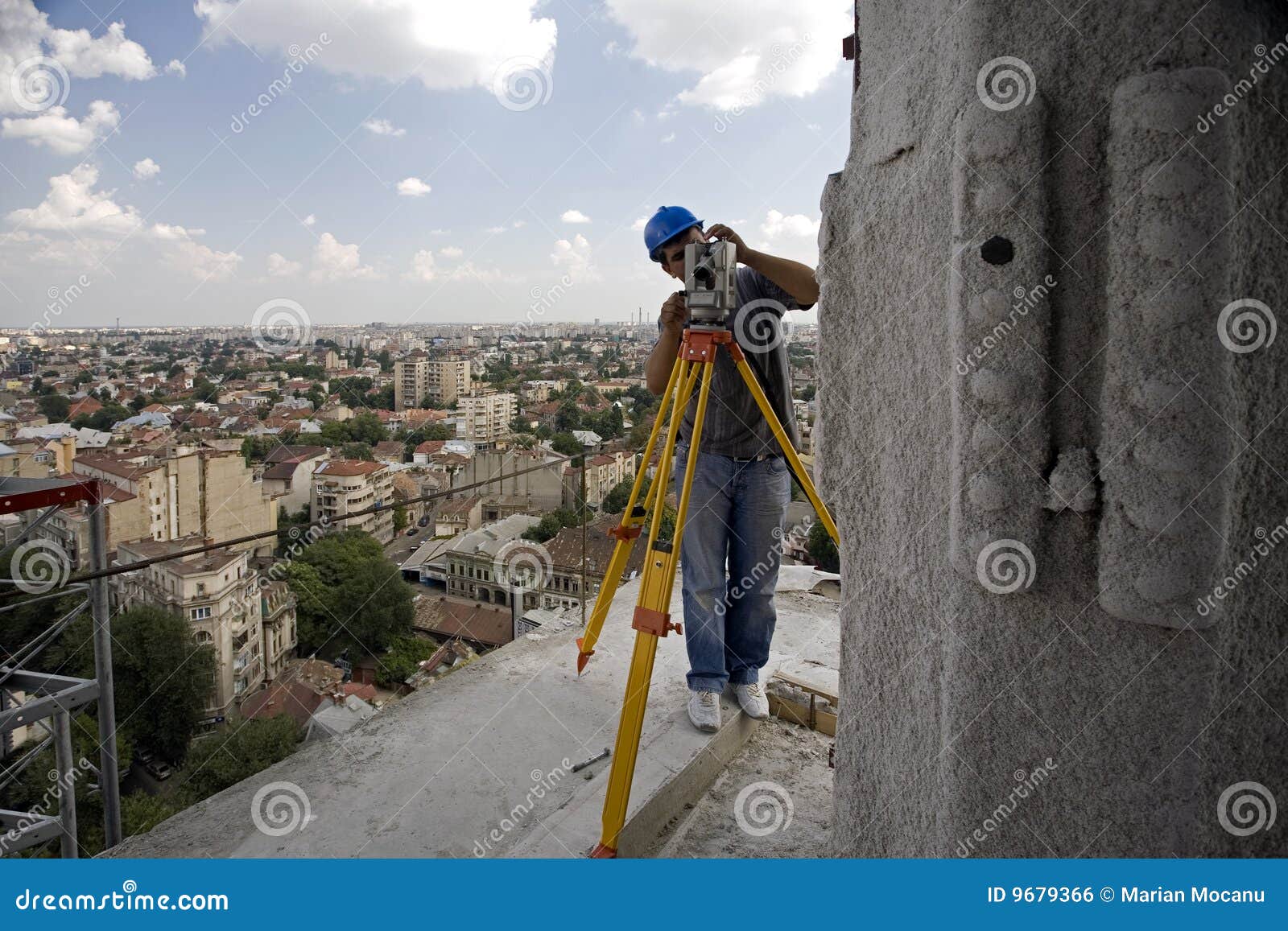 Topographic measure stock photo. Image of engineering - 9679366