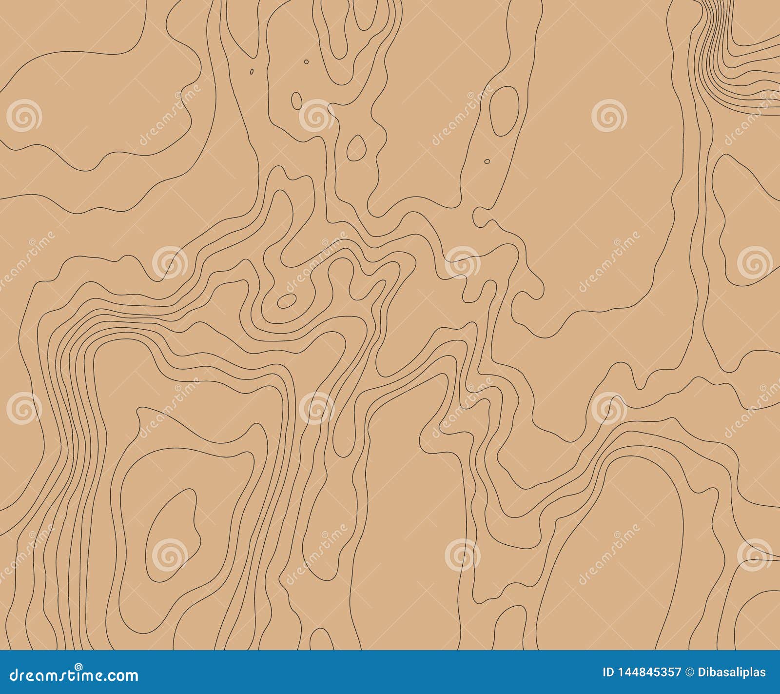 Topographic Relief Map of the Earth . Stock Vector - Illustration of ...
