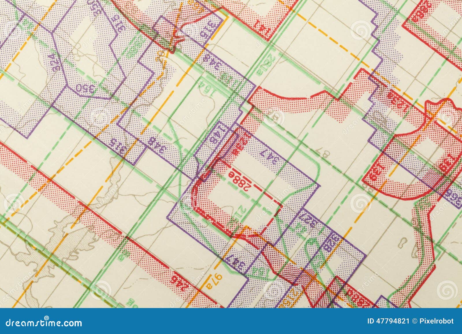 Topographical Map stock image. Image of cartography, backgrounds - 47794821