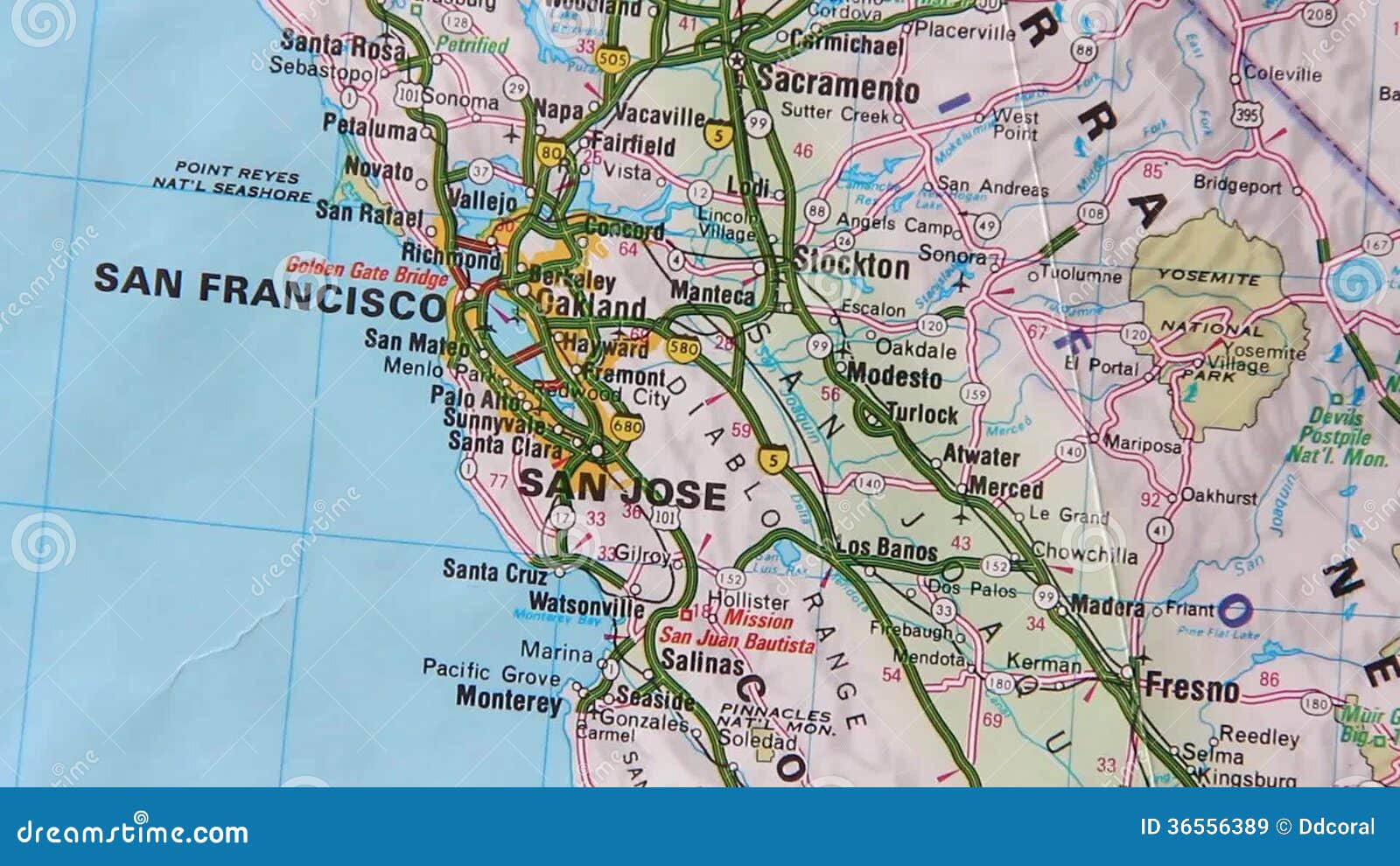 Topographical Map of the USA. Western Seaboard Stock Footage - Video of ...