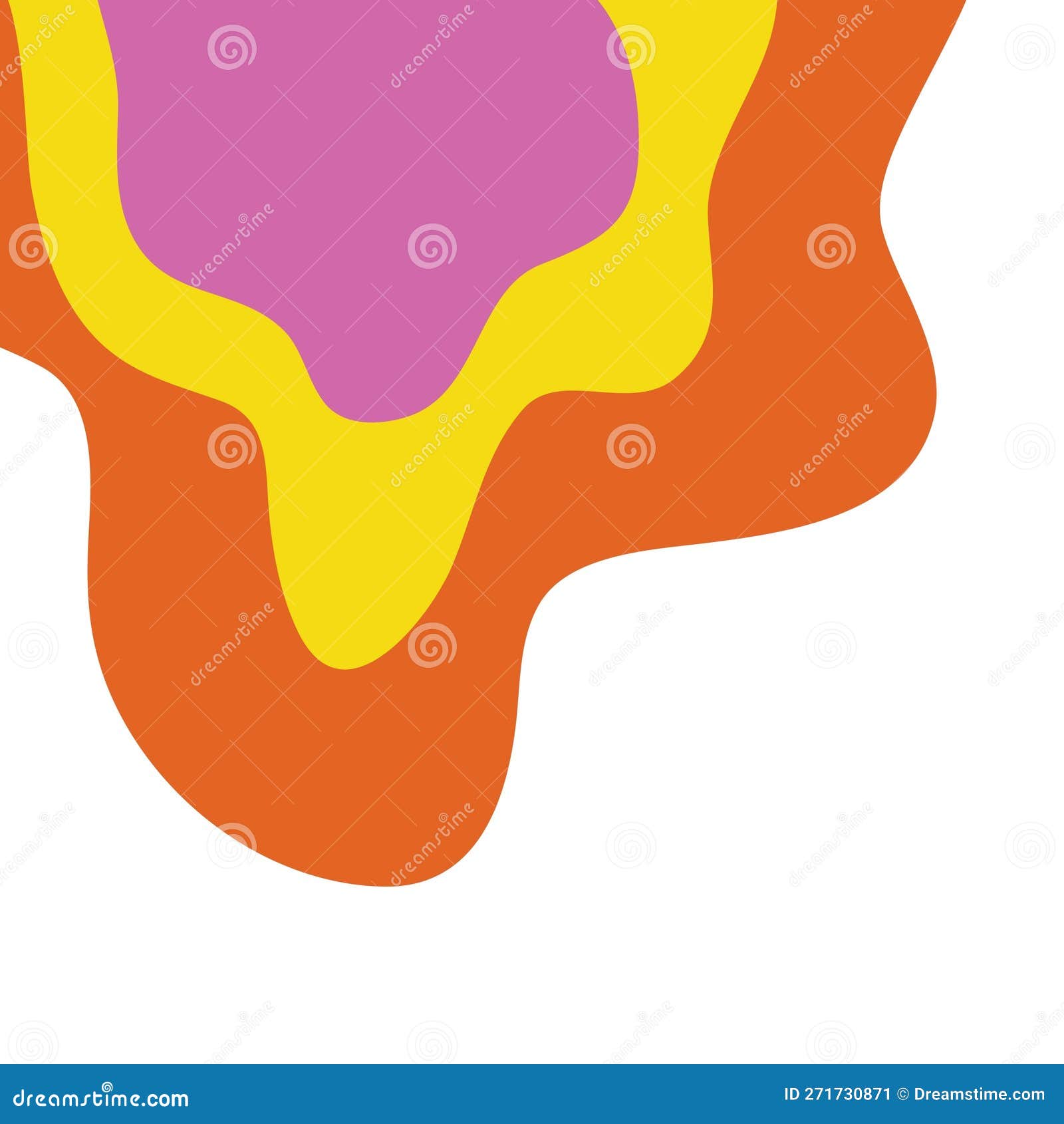 Topography Abstract Map Contour Landscape Corner and Texture Background ...