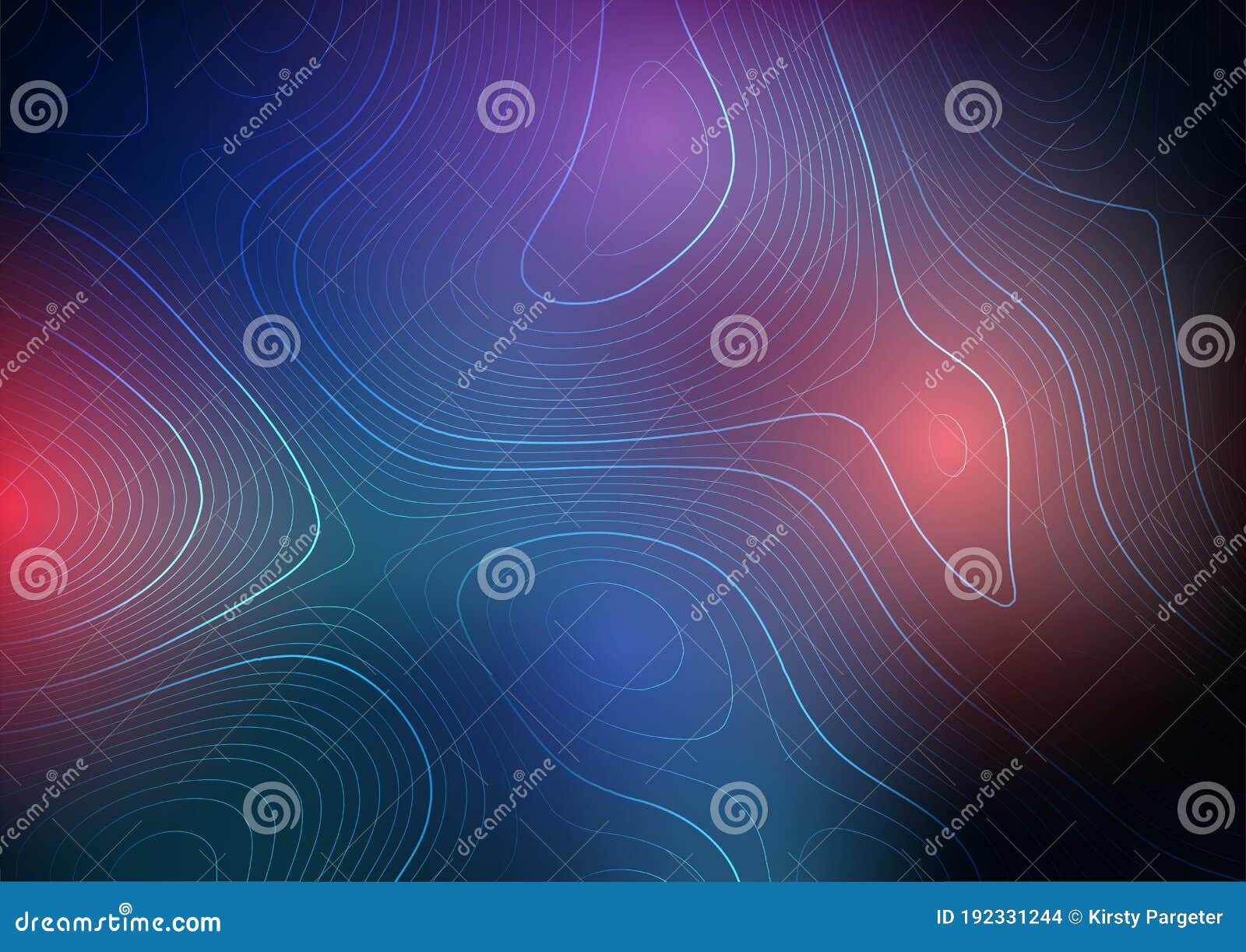Topography Abstract Map Design Stock Vector - Illustration of ...