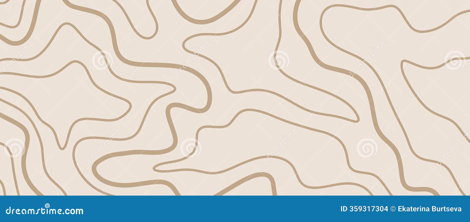 Background Of The Topographic Map. Topographic Map Blue Lines, Contour ...