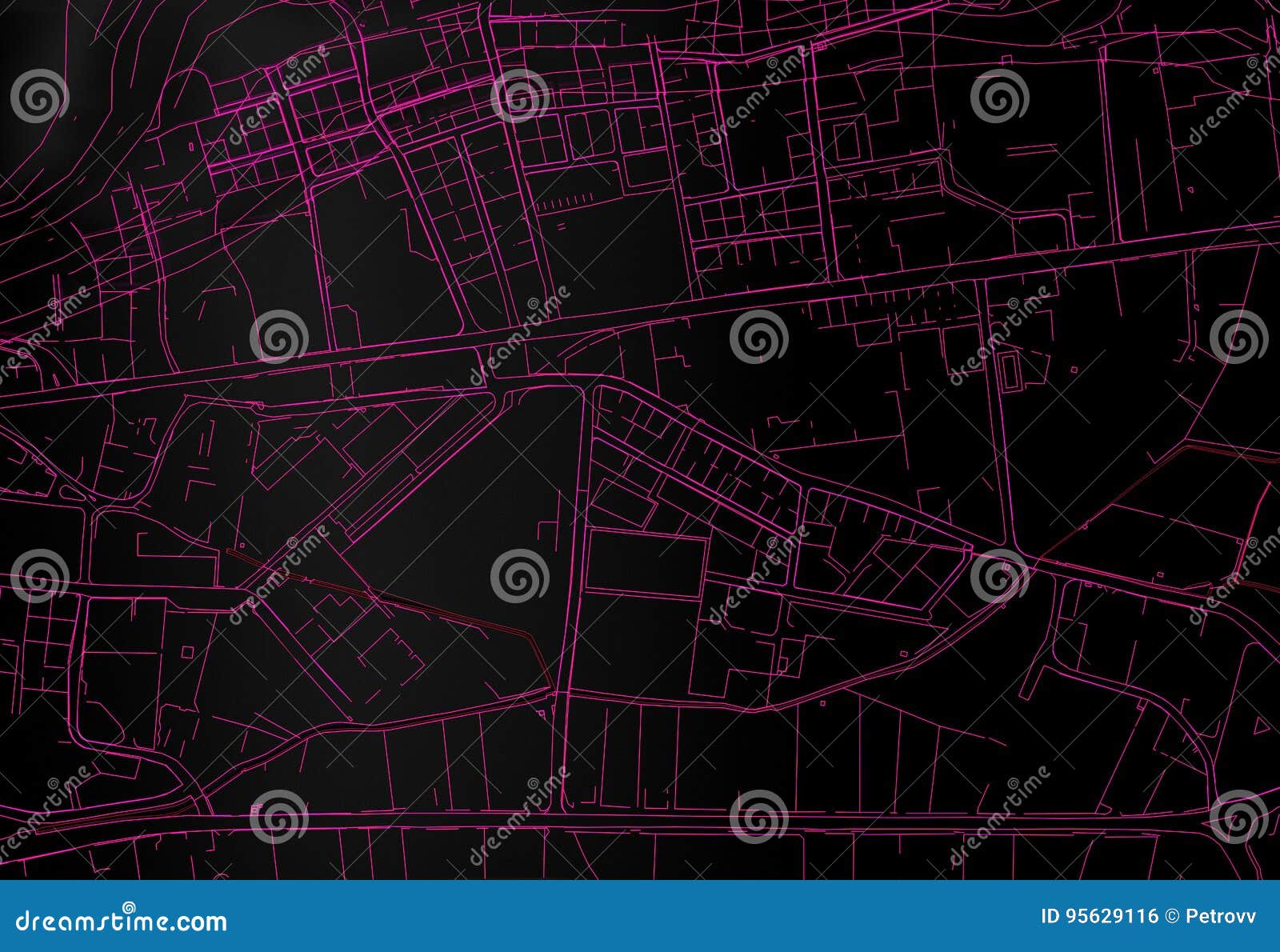Topography map city stock illustration. Illustration of topography ...