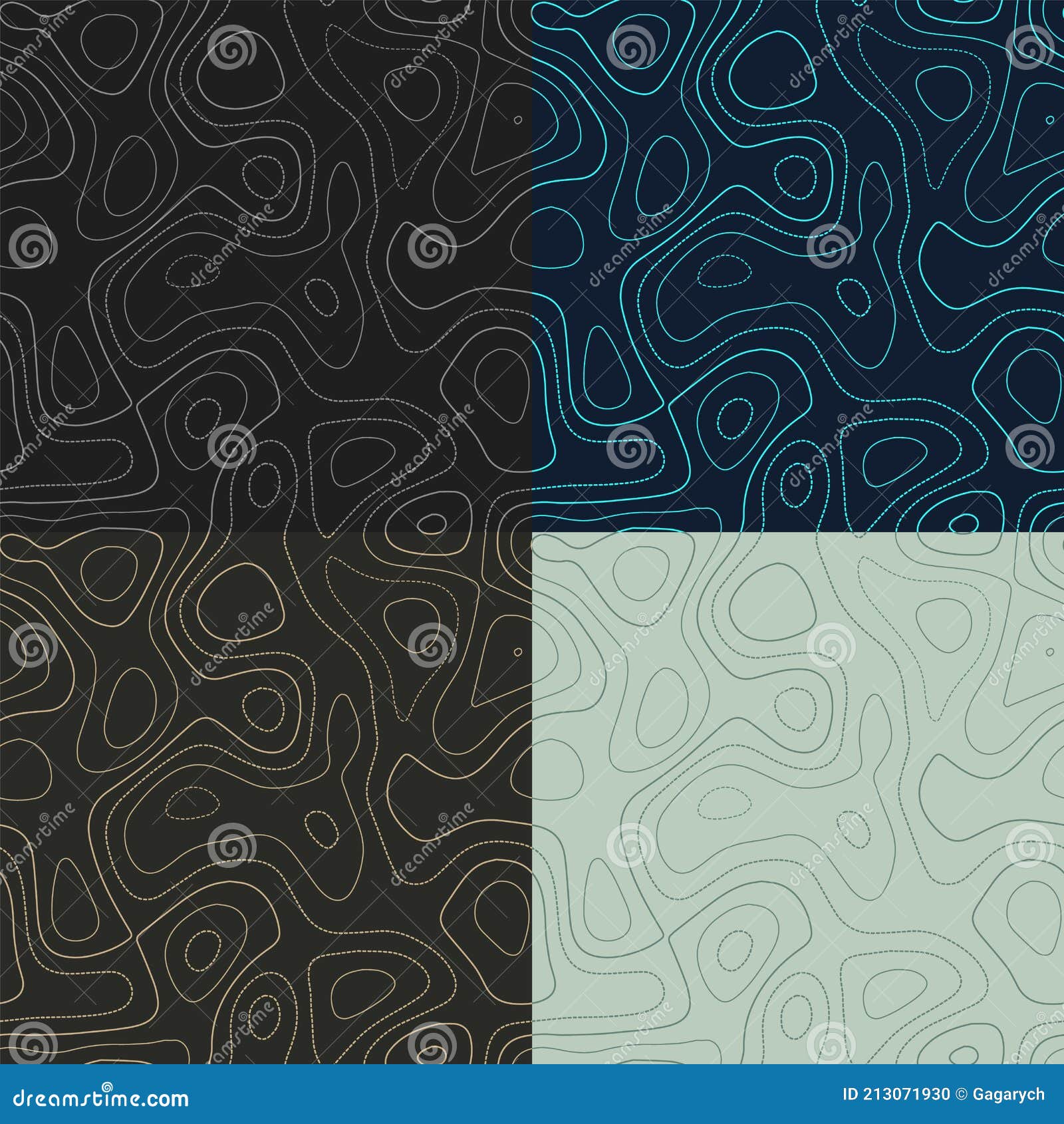 Topography patterns. stock vector. Illustration of mountain - 213071930