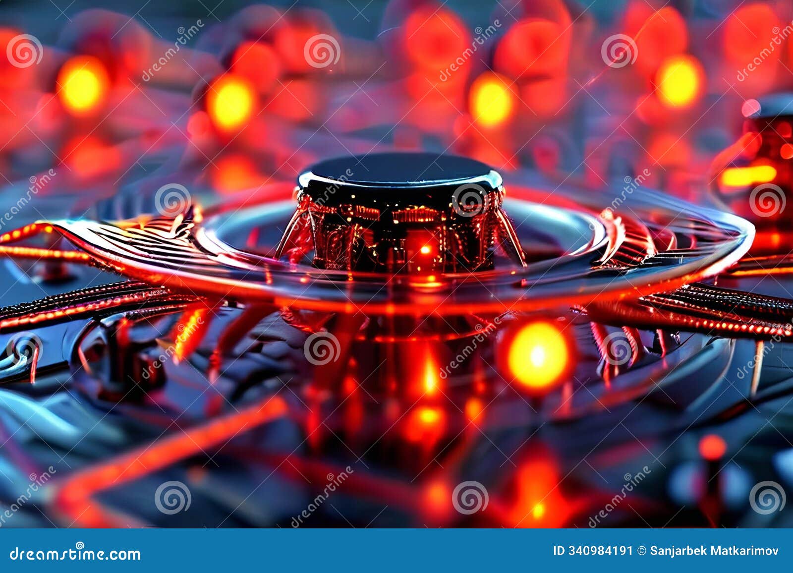 Topological Insulator Field Generator Creates Unique Electromagn Stock ...